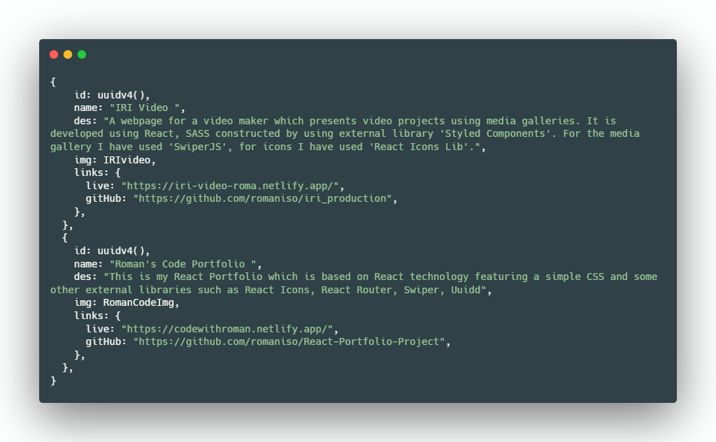 Roman’s Code | Roman-s-Code